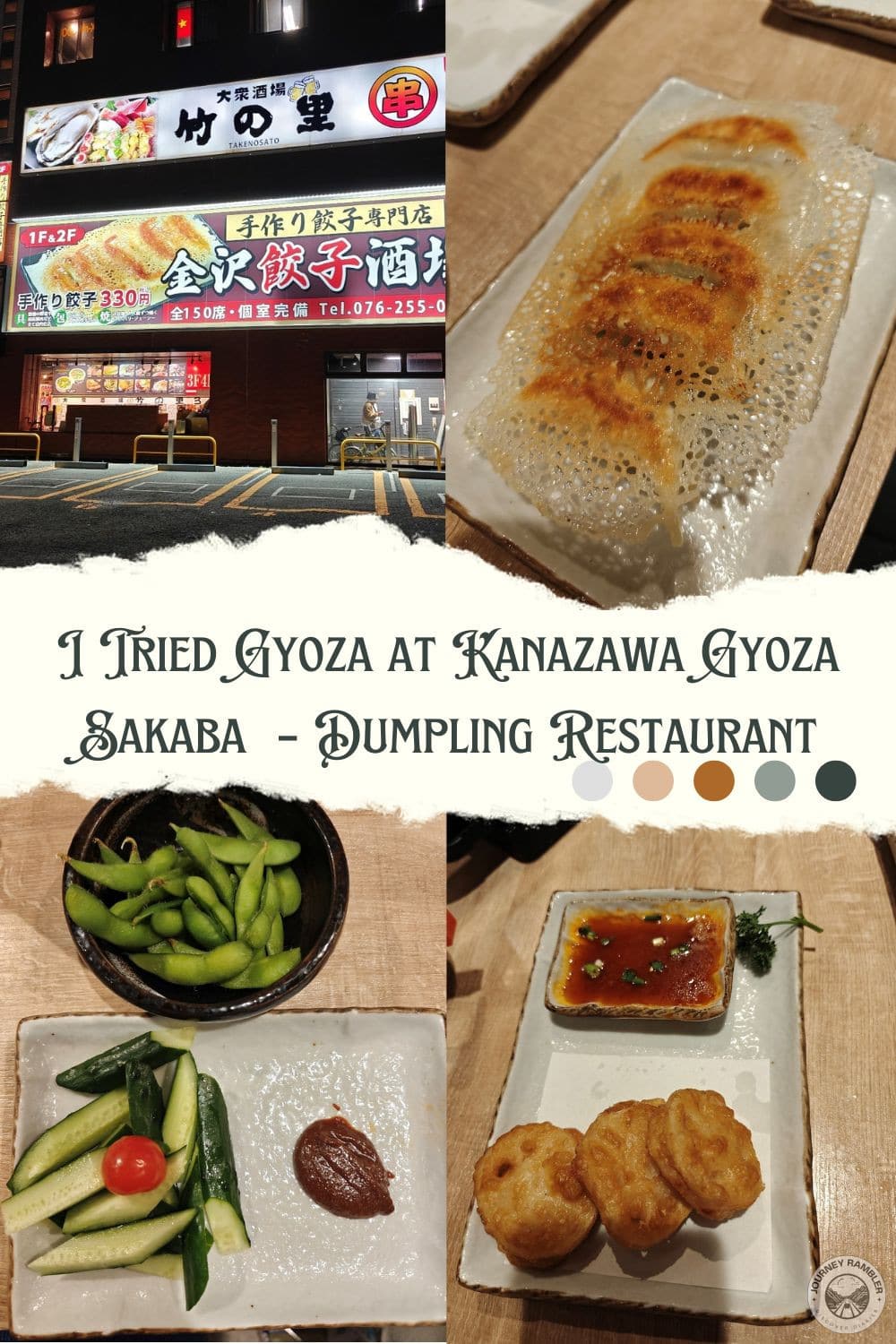 I Tried Gyoza at Kanazawa Gyoza Sakaba - Dumpling Restaurant - Journey ...