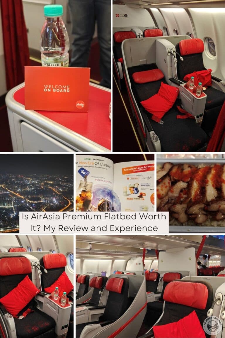 Is AirAsia Premium Flatbed Worth It? My Review and Experience - Journey ...